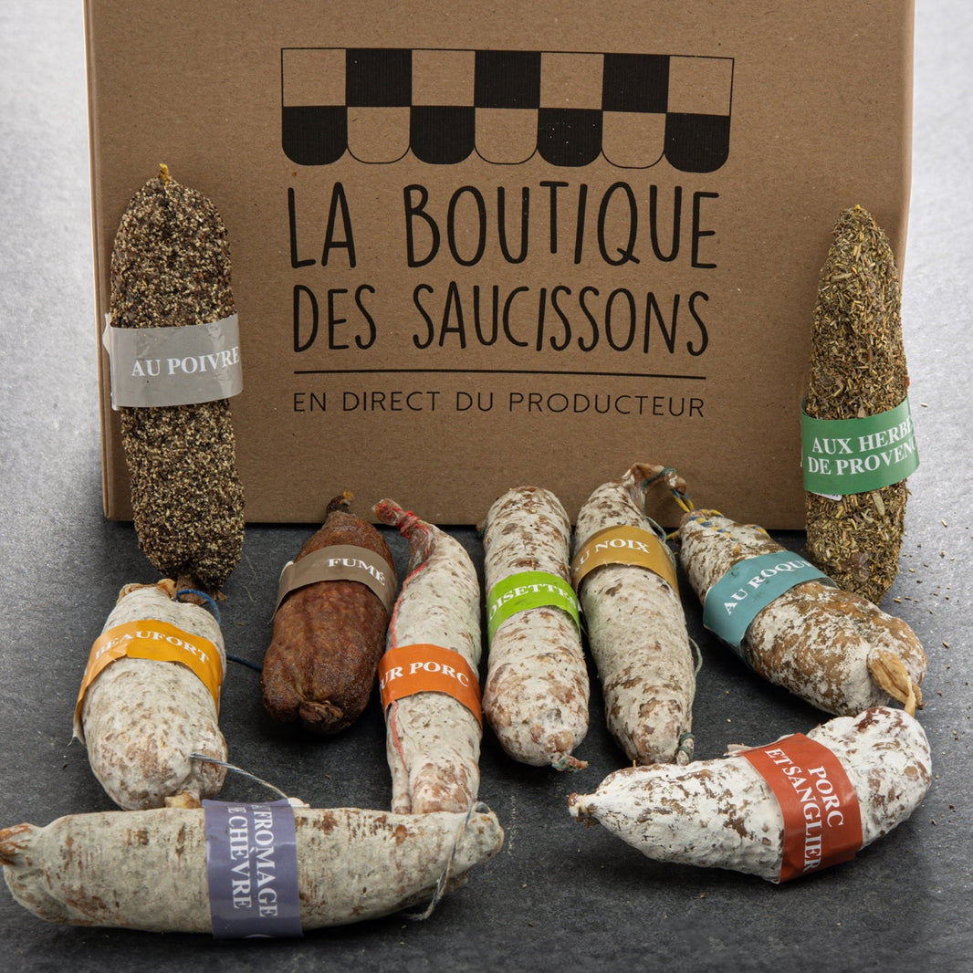 Box Saucisson Sec, Panier Garni – La Boutique Des Saucissons